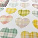 Heart Stickers, Hearts Sticker Set, Pattern Stickers, Love Journal ...