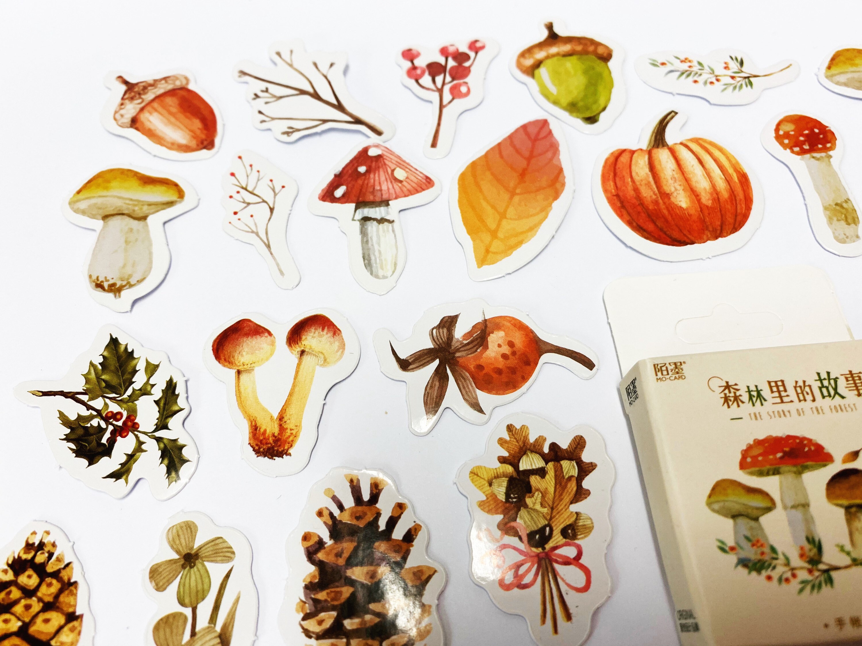 Nature Stickers Stamps Sticker Set Wildlife Stickers | Etsy