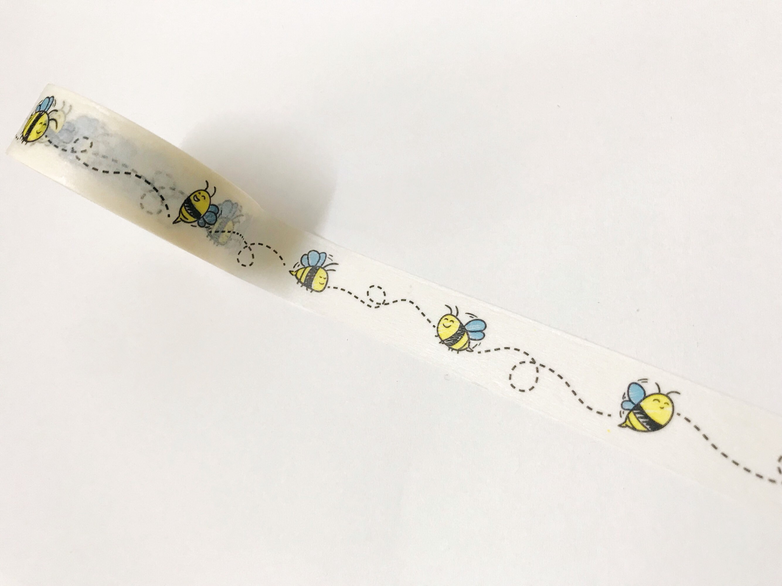 Bee Washi Tape Bumblebee Stationery Spring Washi Tape Bee - Etsy UK