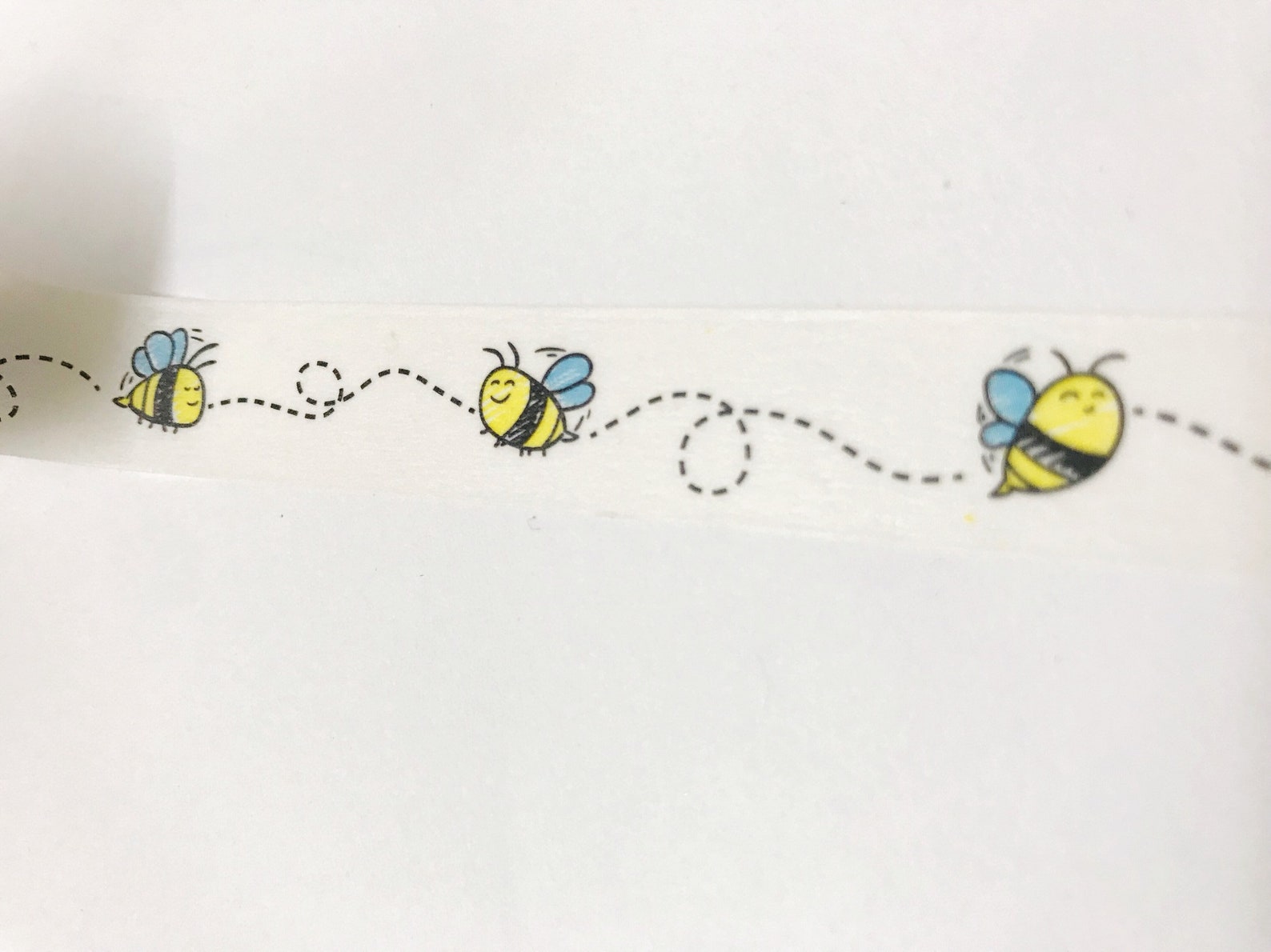 Bee Washi Tape Bumblebee Stationery Spring Washi Tape Bee - Etsy UK