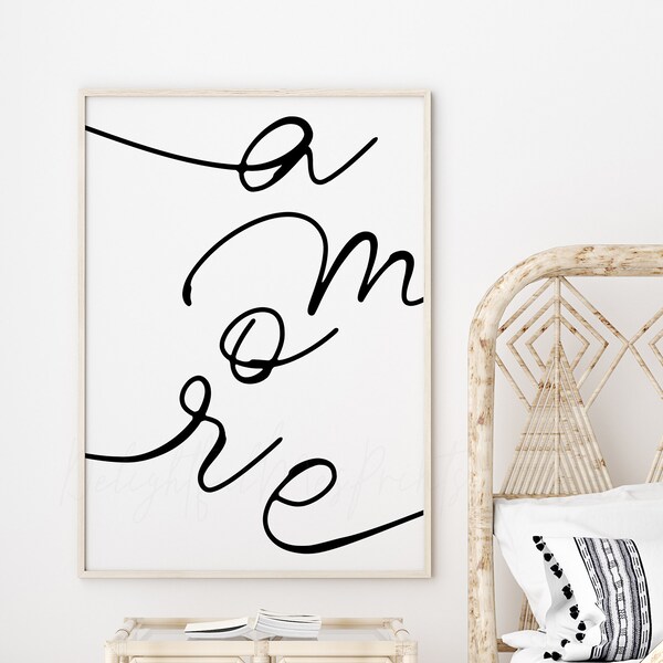 Amore Print - Etsy
