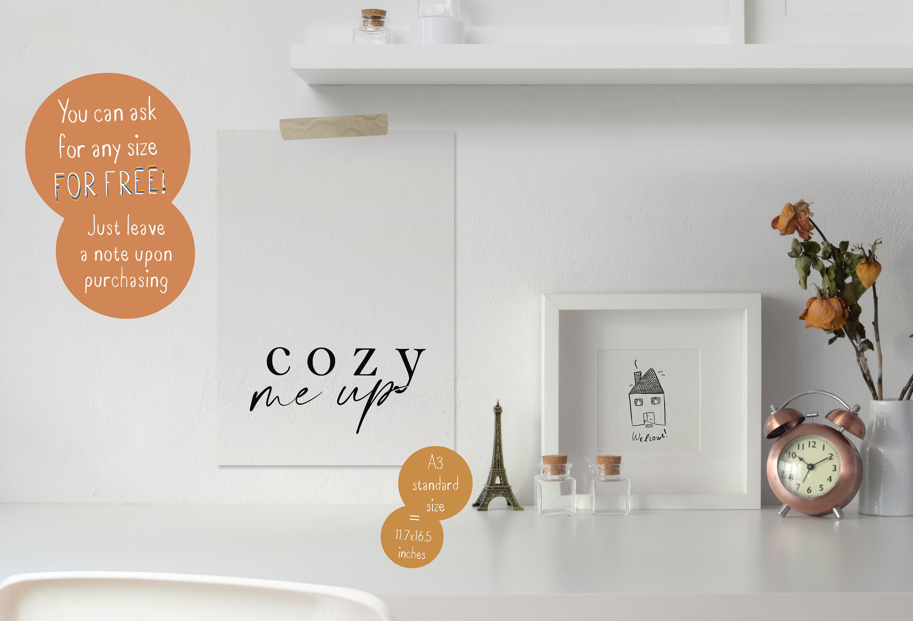 Cozy Me up Digital Printable Instant Download File Minimal - Etsy