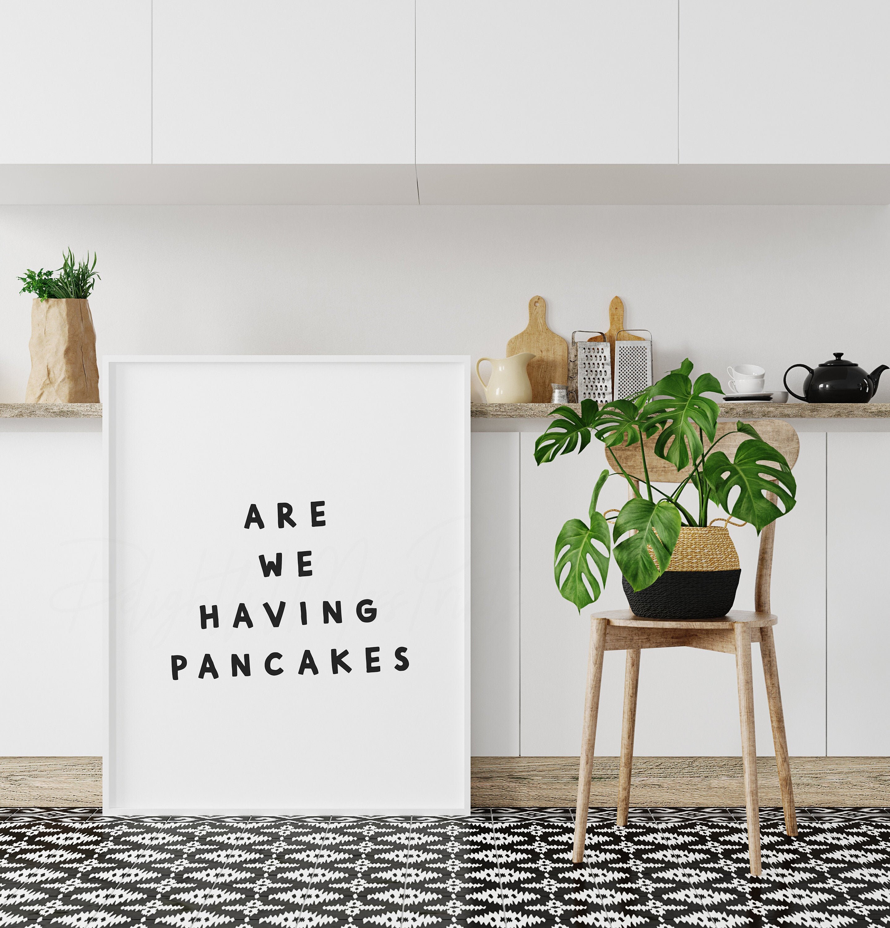 Are We Having Pancakes Digital Printable, Pancakes Lover Print ...