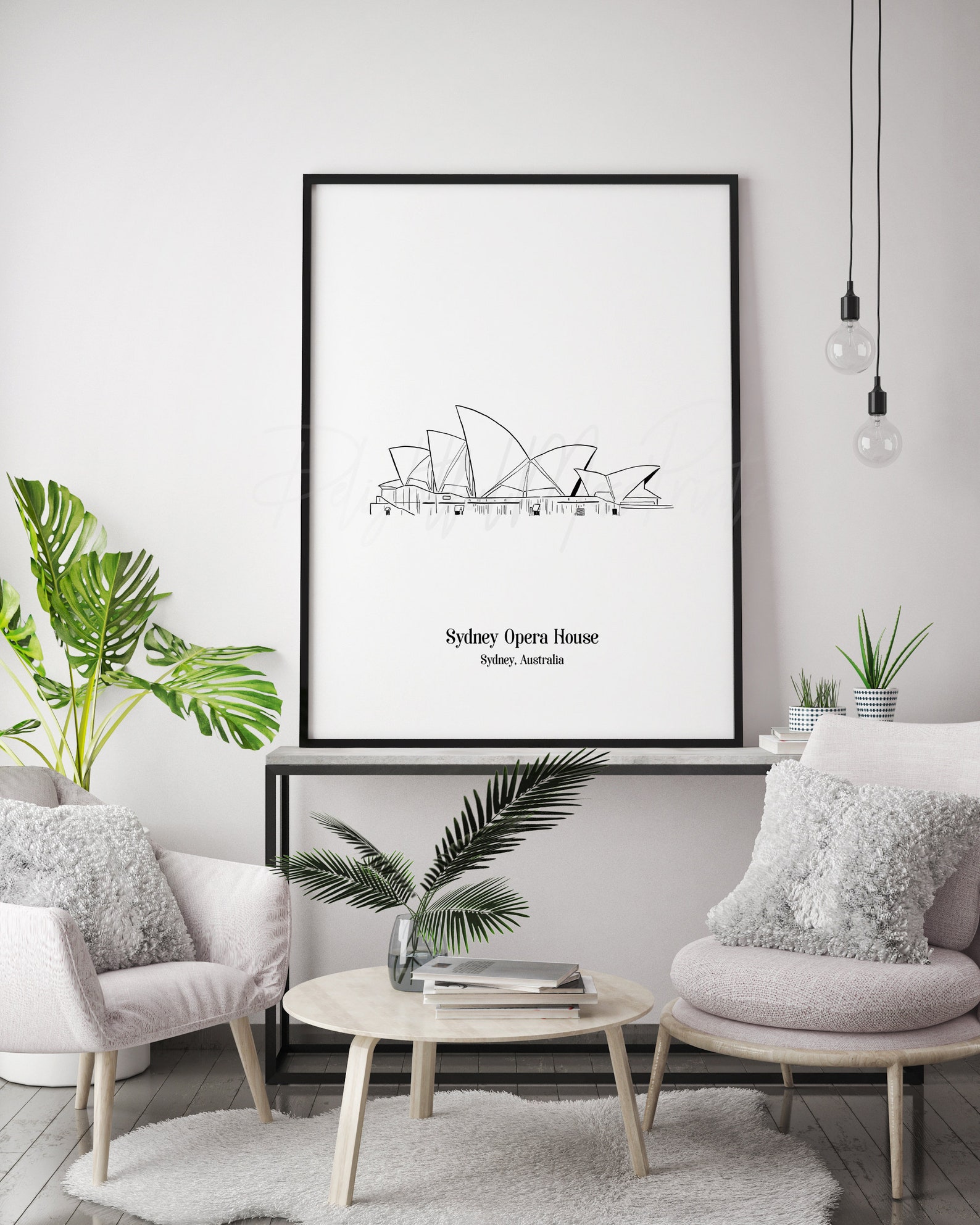 Sydney Opera House Australia Art Digital Printable, Instant Download ...
