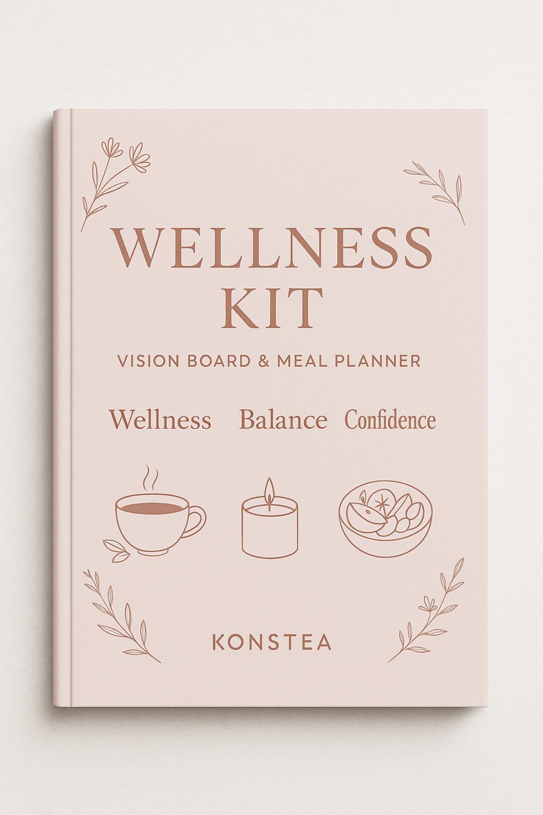 Mediterranean Diet Meal Planner & Vision Board Wellness Kit (ENG) - Etsy