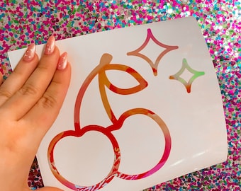 Cherry Bomb Tattoo Art Design Full Color Vinyl Decal for - Etsy