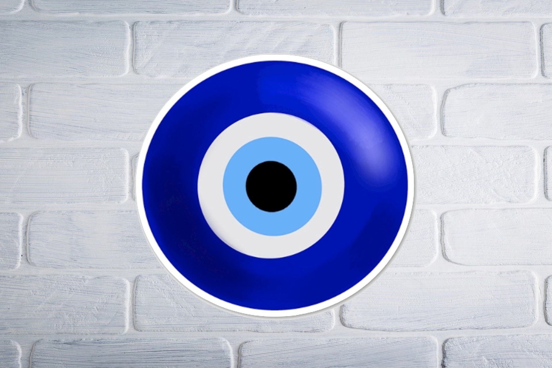 Evil Eye Vinyl Sticker Approx. 3 Vinyl Sticker. - Etsy