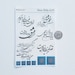 Persian Calligraphy Stickers - Farsi Persian Art Inspired - CLEAR ...