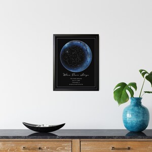 Custom Star Map, Most REALISTIC Night Sky Print, the Perfect ...