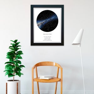 Custom Star Map Realistic Night Sky Map Custom Star Poster - Etsy