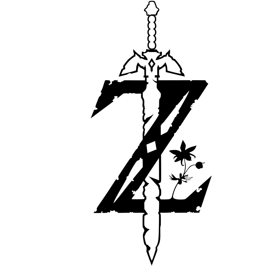 Legends of Zelda Sword Svg - Etsy