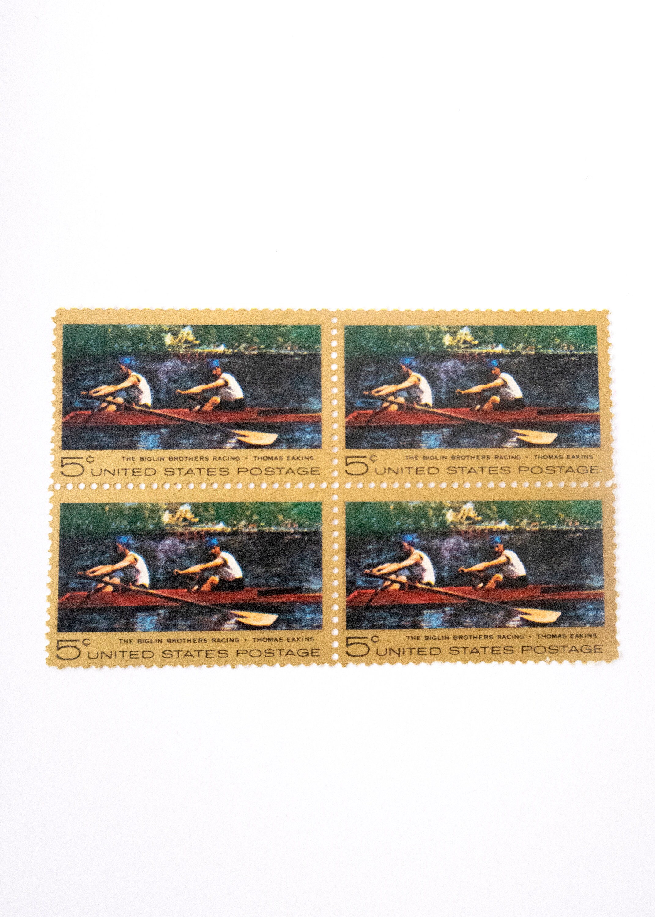 Thomas Eakins The Biglin Brothers Racing