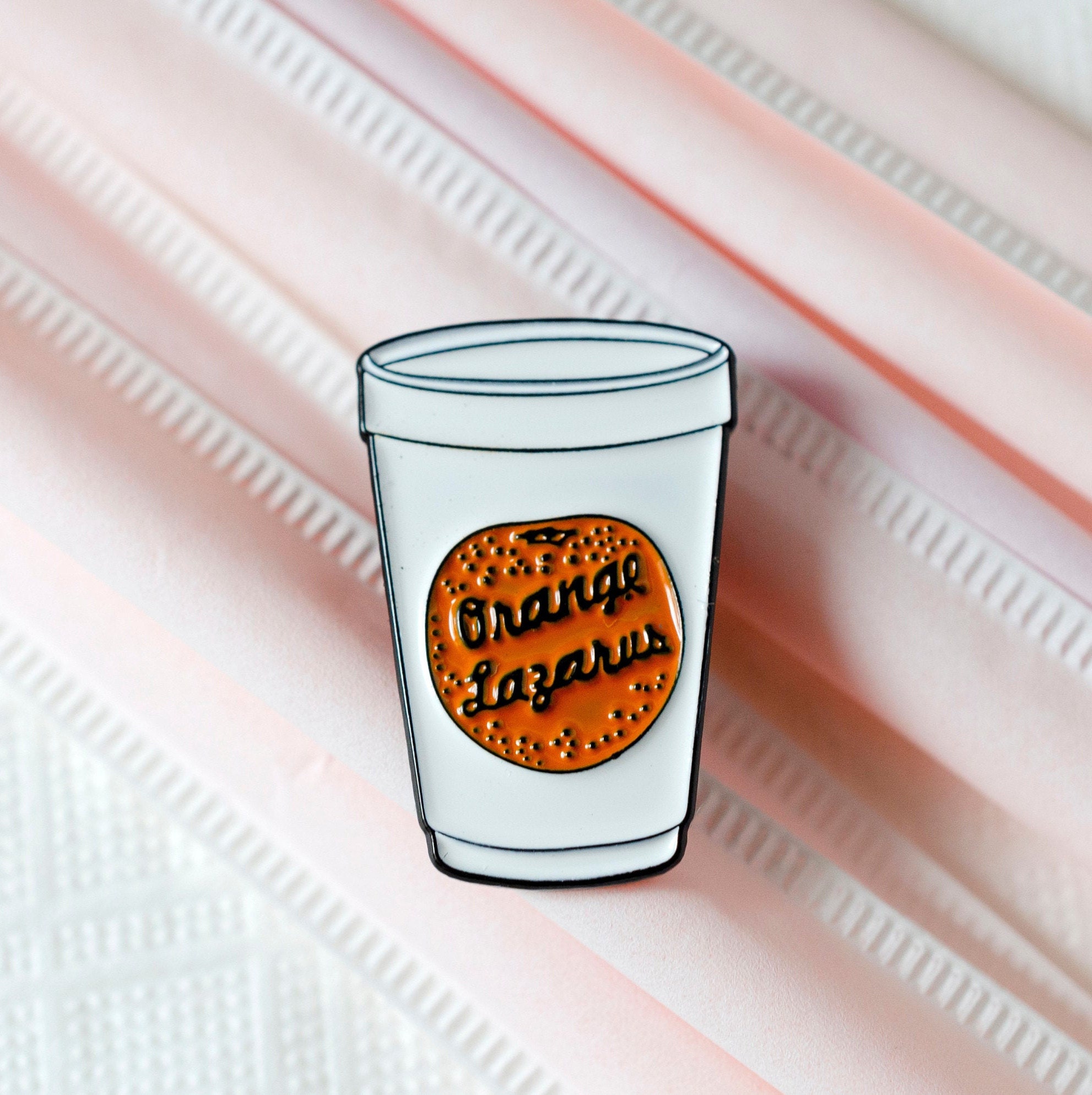Orange Lazarus Pin - Etsy