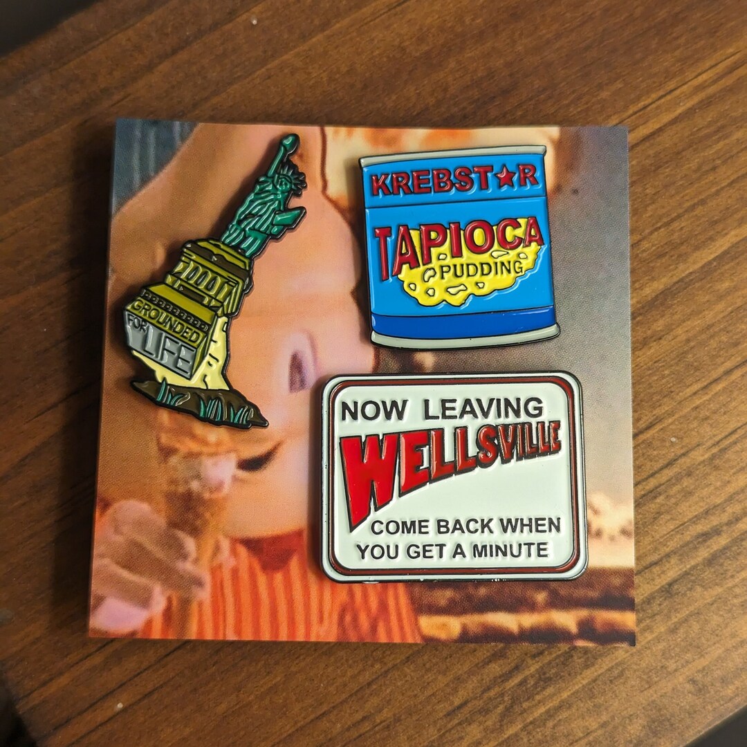 Pete and Pete Triple Pin Pack - Etsy