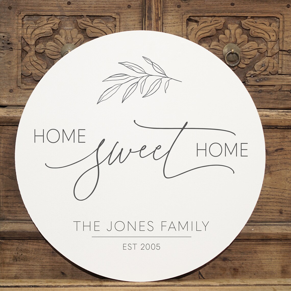 Farmhouse Wall Decor Home Sign Established Sign Home - Etsy