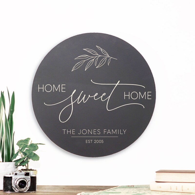 Home Sign - Etsy