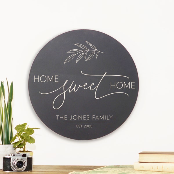 Home Established Sign - Etsy