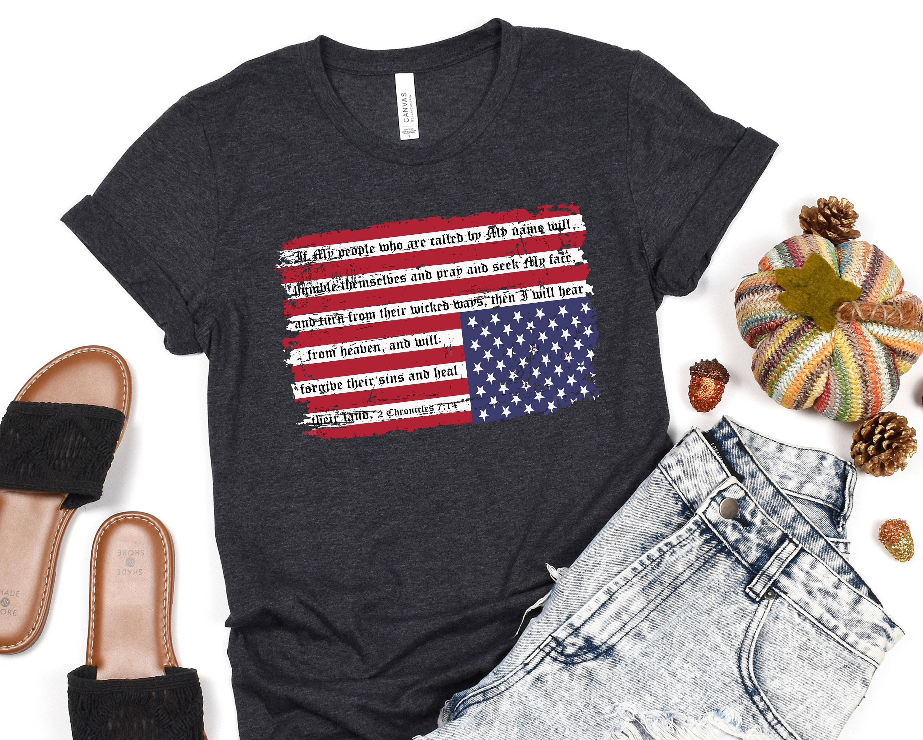 America in Distress, Upside Down American Flag Tee, Nation in Distress ...
