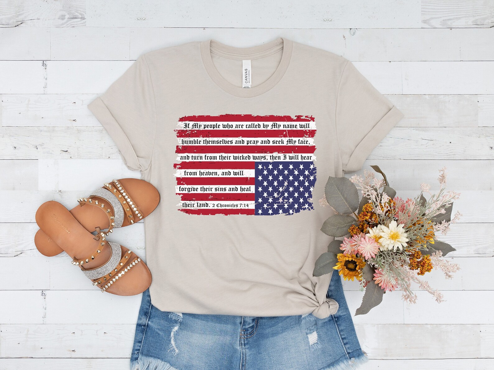 America in Distress, Upside Down American Flag Tee, Nation in Distress ...