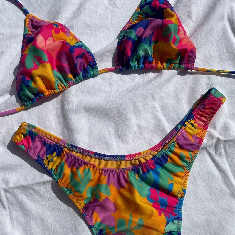 Retro Bikini - Etsy