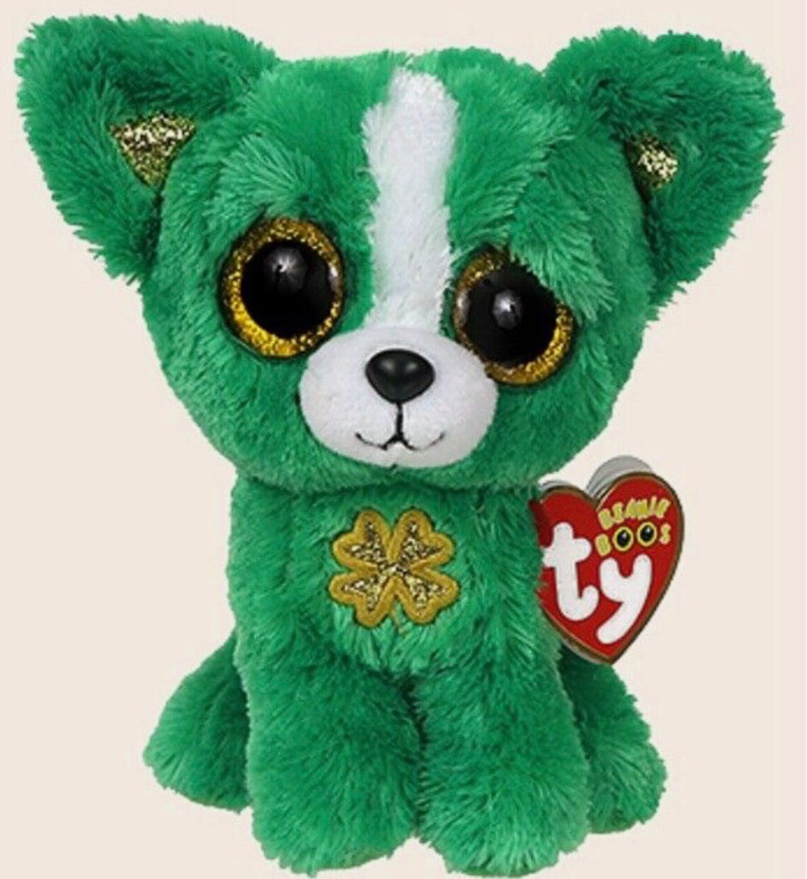 TY BEANIE Boo Emerald the Dog 6 ST. Patrick Gift Collectible - Etsy