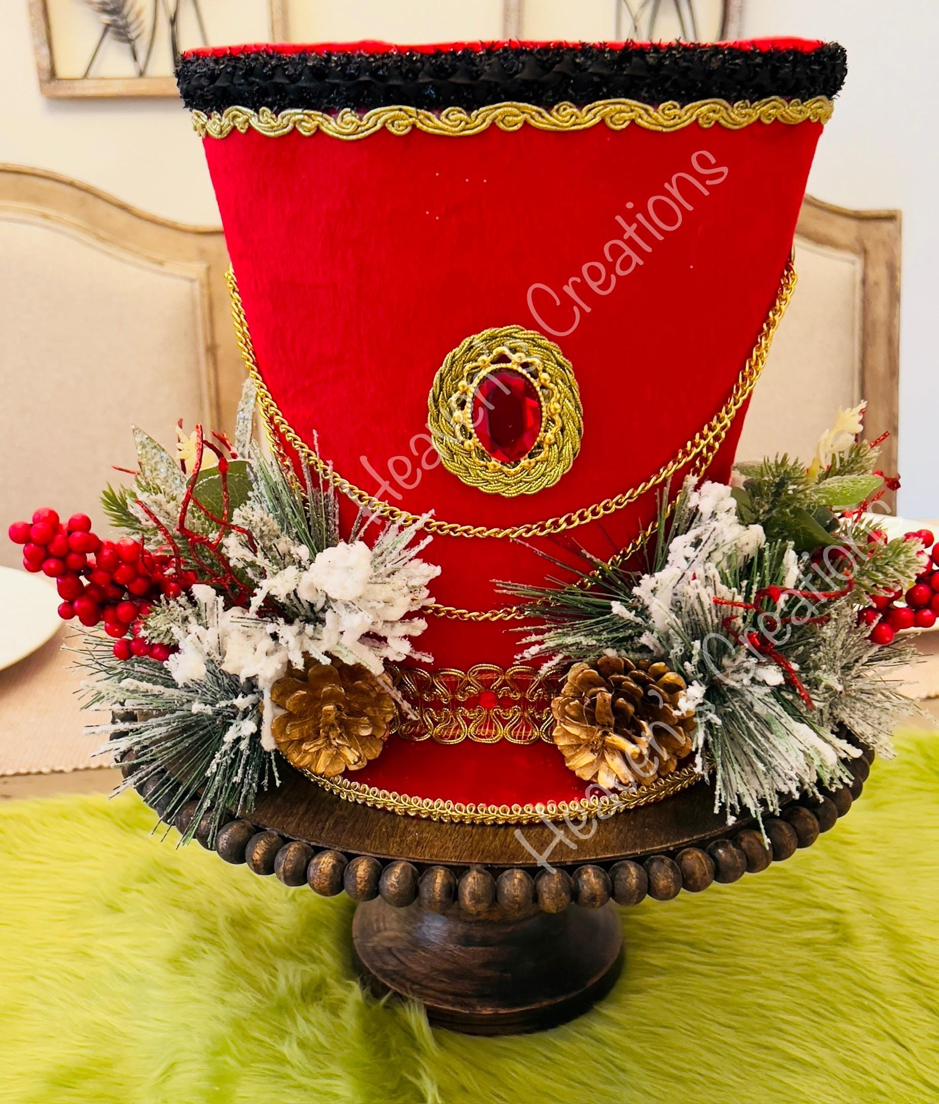 Nutcracker/top Hat/soldier Christmas Tree Topper, Centerpiece or Wreath ...