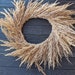 Pampas Wreath, Pampas Grass Wreath, Dried Flower Wreath, Fall Front ...