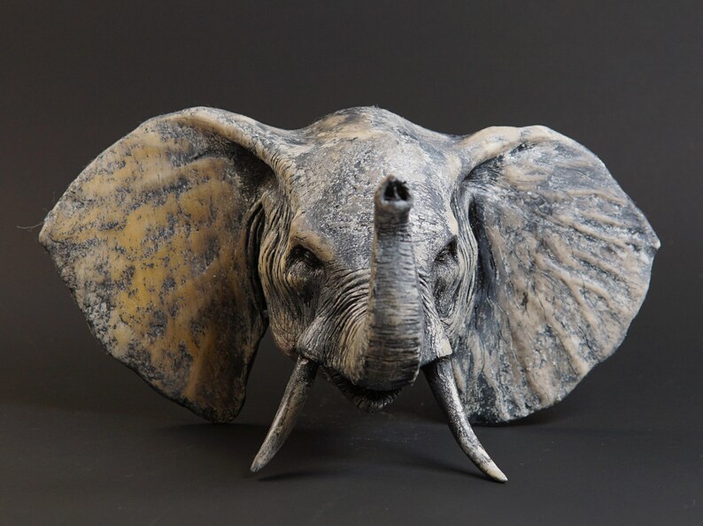 Realistic Elephant Fridge Magnet... | Etsy