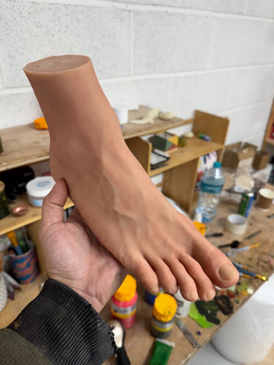 Realistic Male Foot - Right Foot - Etsy