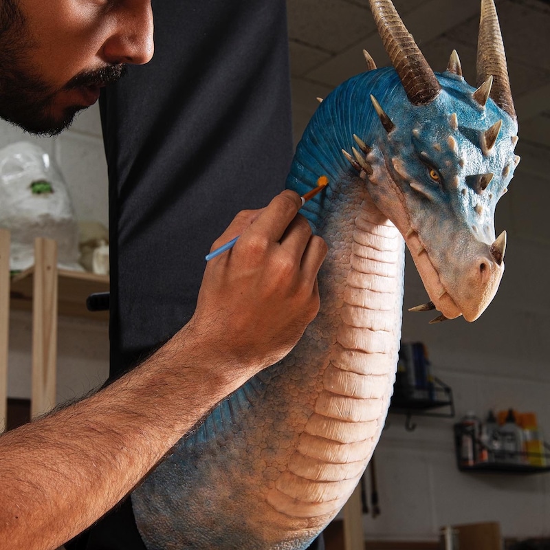 Realistic Dragon Art - Etsy