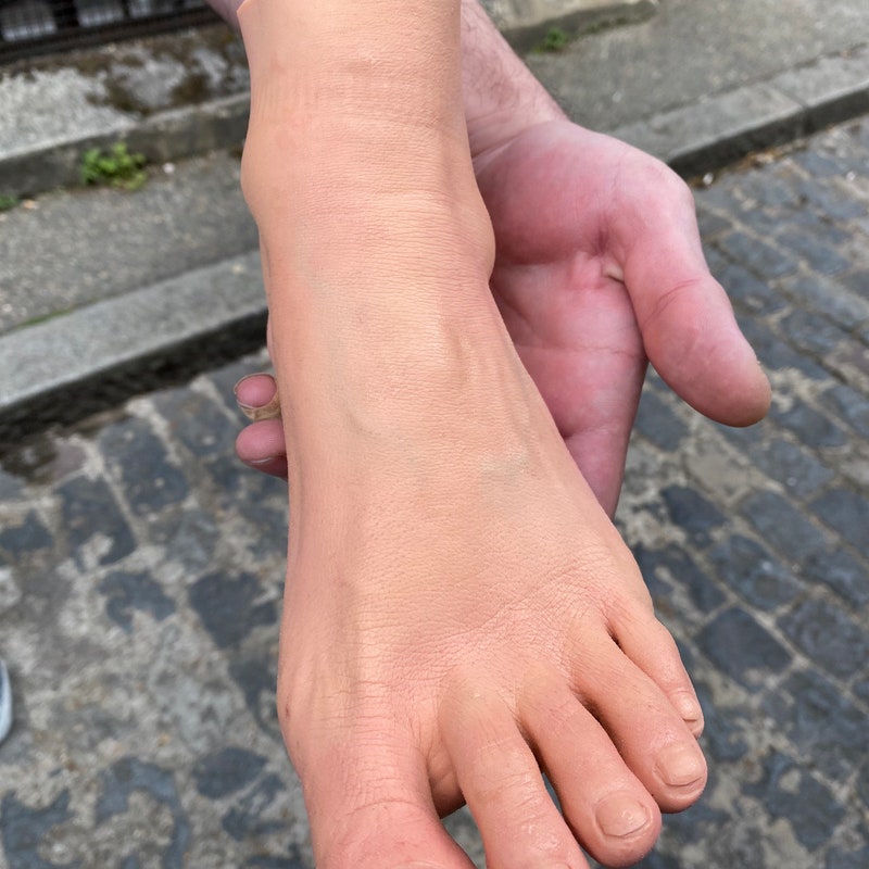 Silicone Feet Realistic Etsy