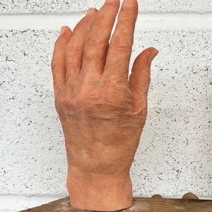 Realistic Human Hand Old Woman Left Hand / Lifesize - Etsy