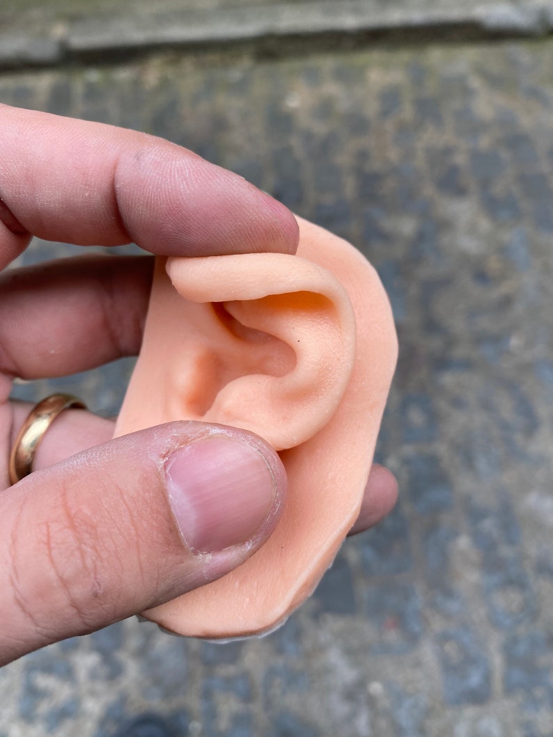 Realistic Silicone Woman Ear Lifesize - Etsy