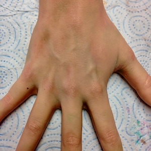 Realistic Human Hand Woman Right Hand / Flat Palm / Lifesize - Etsy