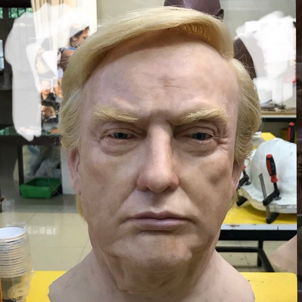 Realistic Trump Mask - Etsy