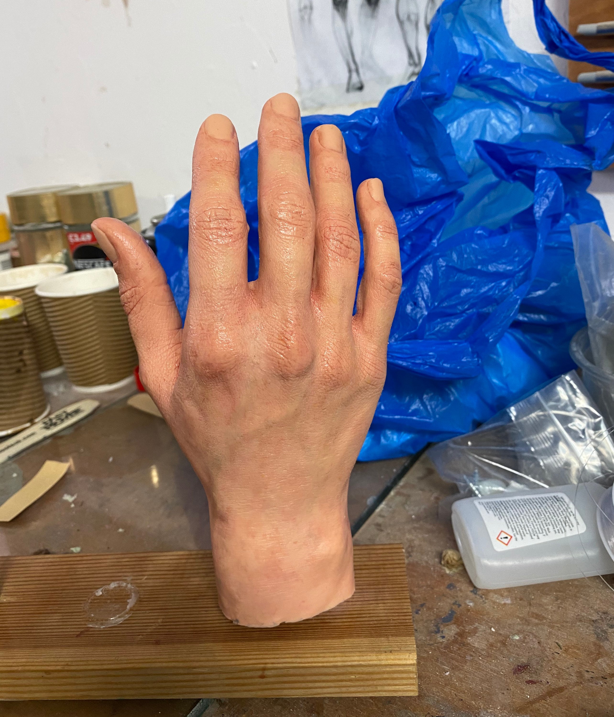 Realistic Human Hand Right Hand / Lifesize - Etsy