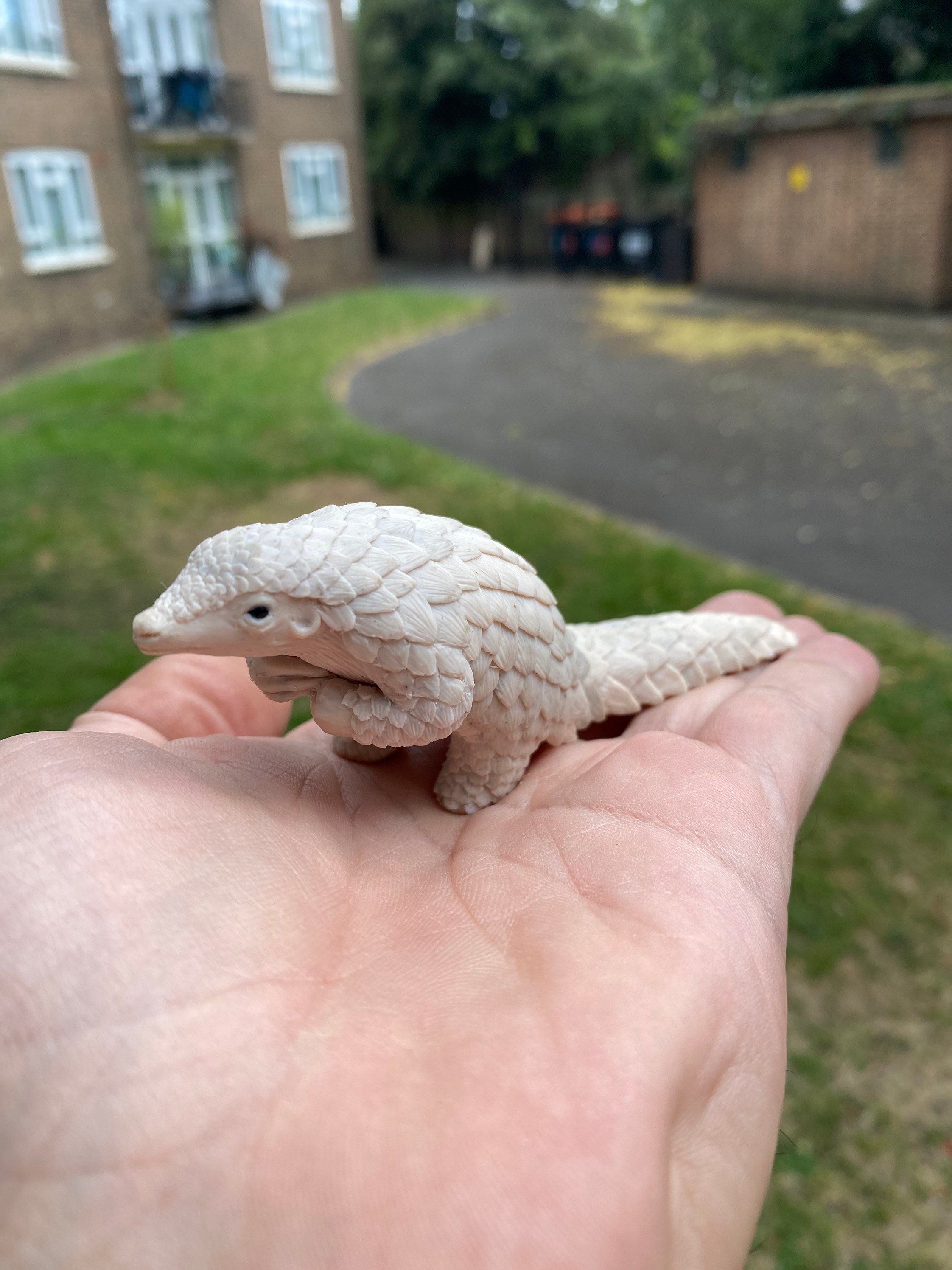 Beige Colour Standing Pangolin Figurines 5cm Height 11cm - Etsy