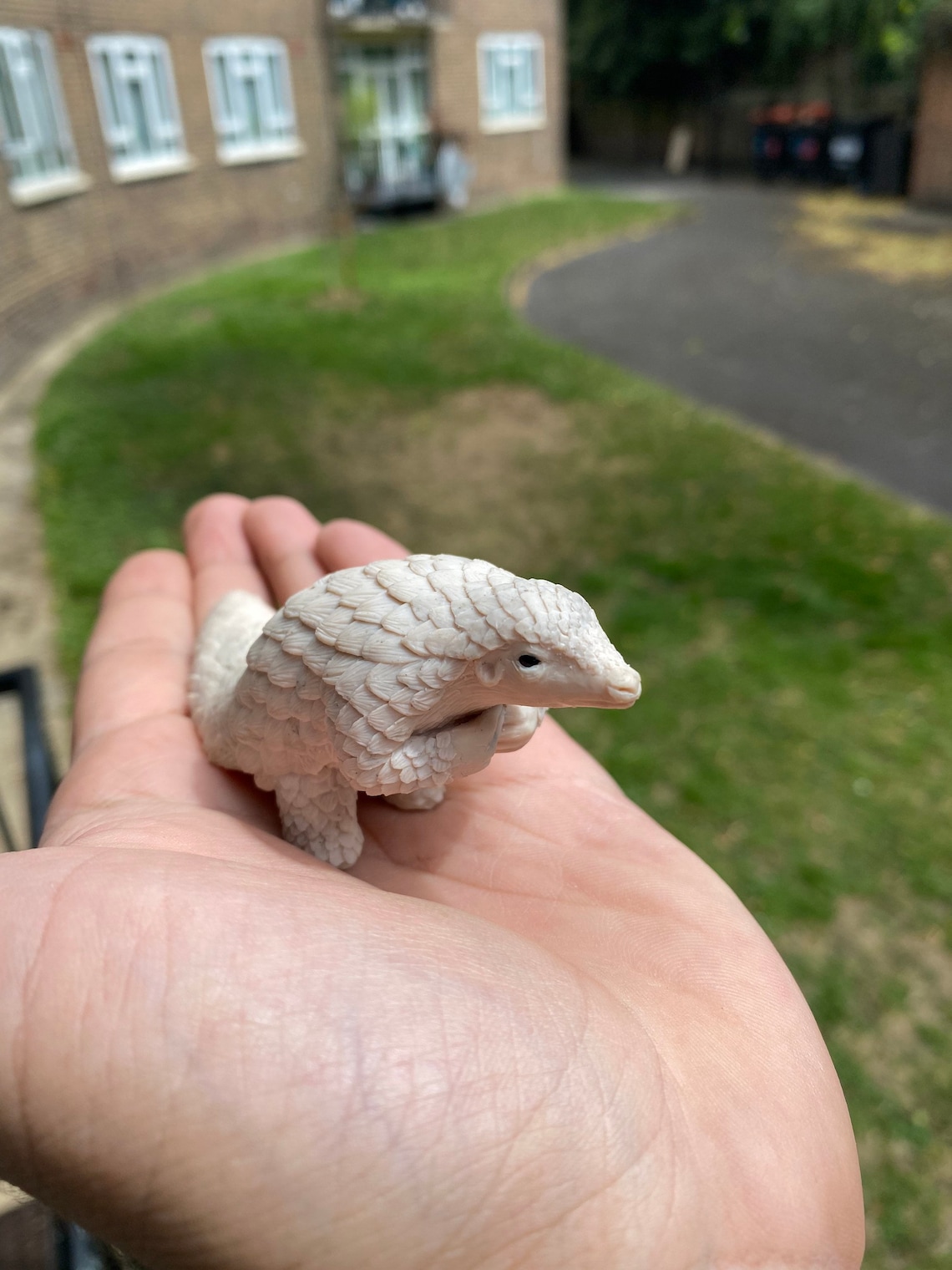 Beige Colour Standing Pangolin Figurines 5cm Height 11cm - Etsy UK