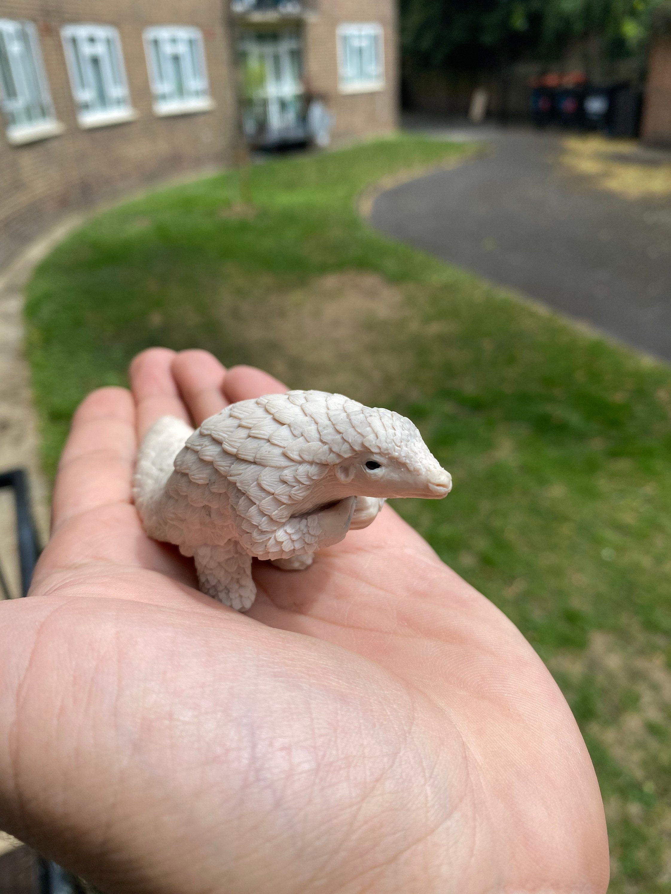 Beige Colour Standing Pangolin Figurines 5cm Height 11cm - Etsy