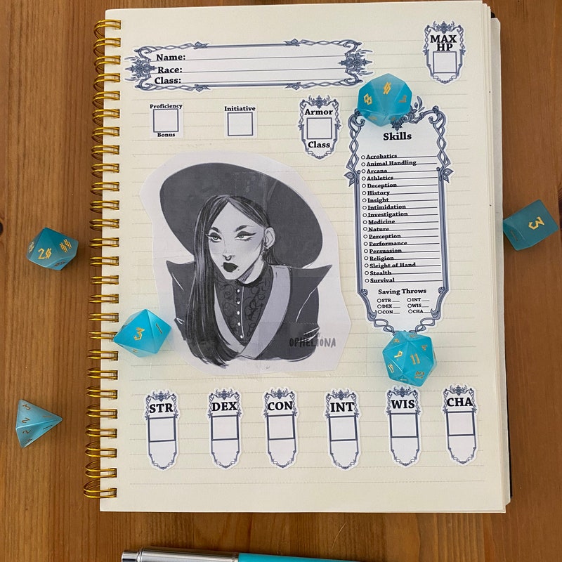 Dnd Journal - Etsy