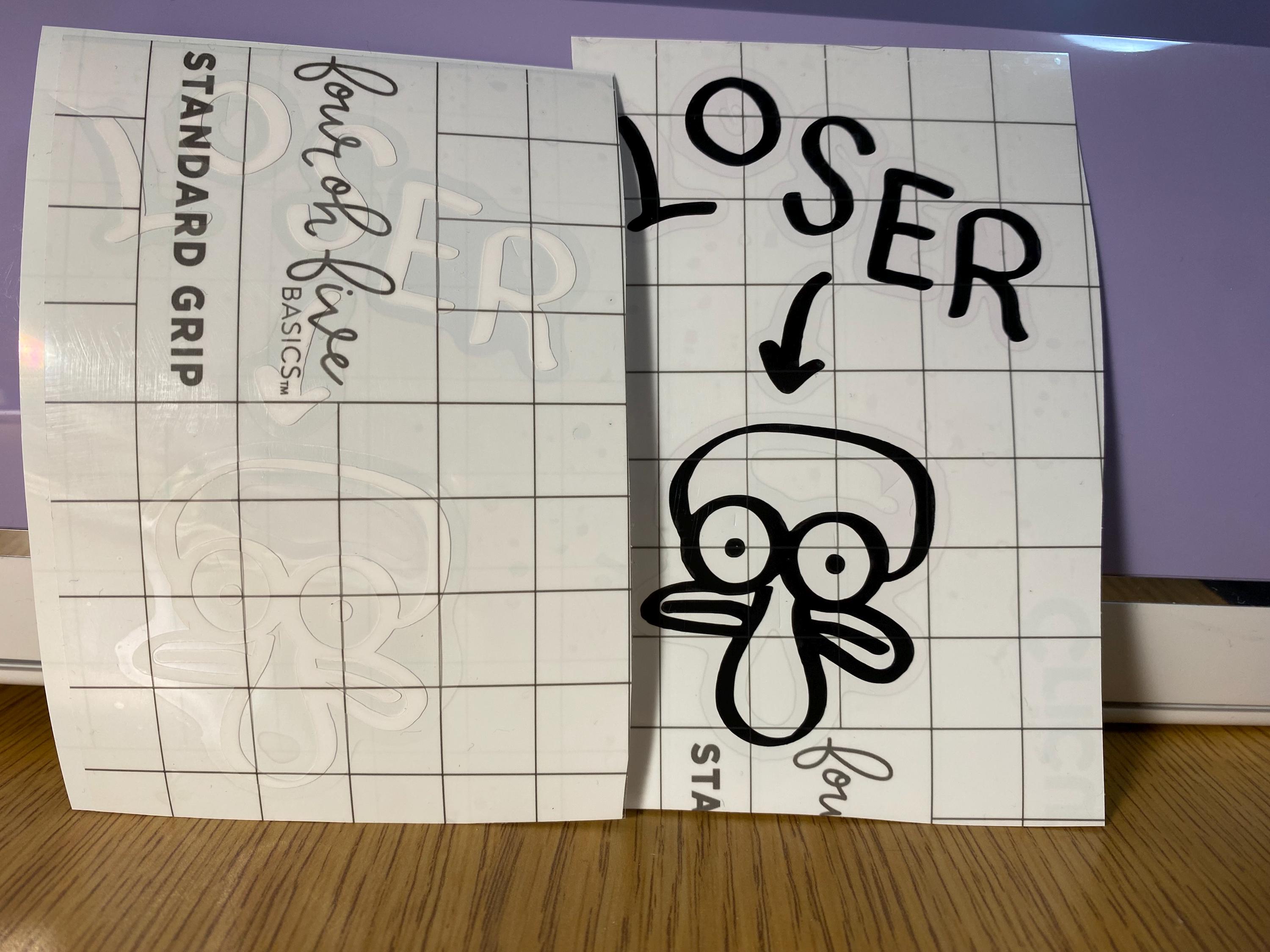 Loser Graffiti Sticker/decal - Etsy
