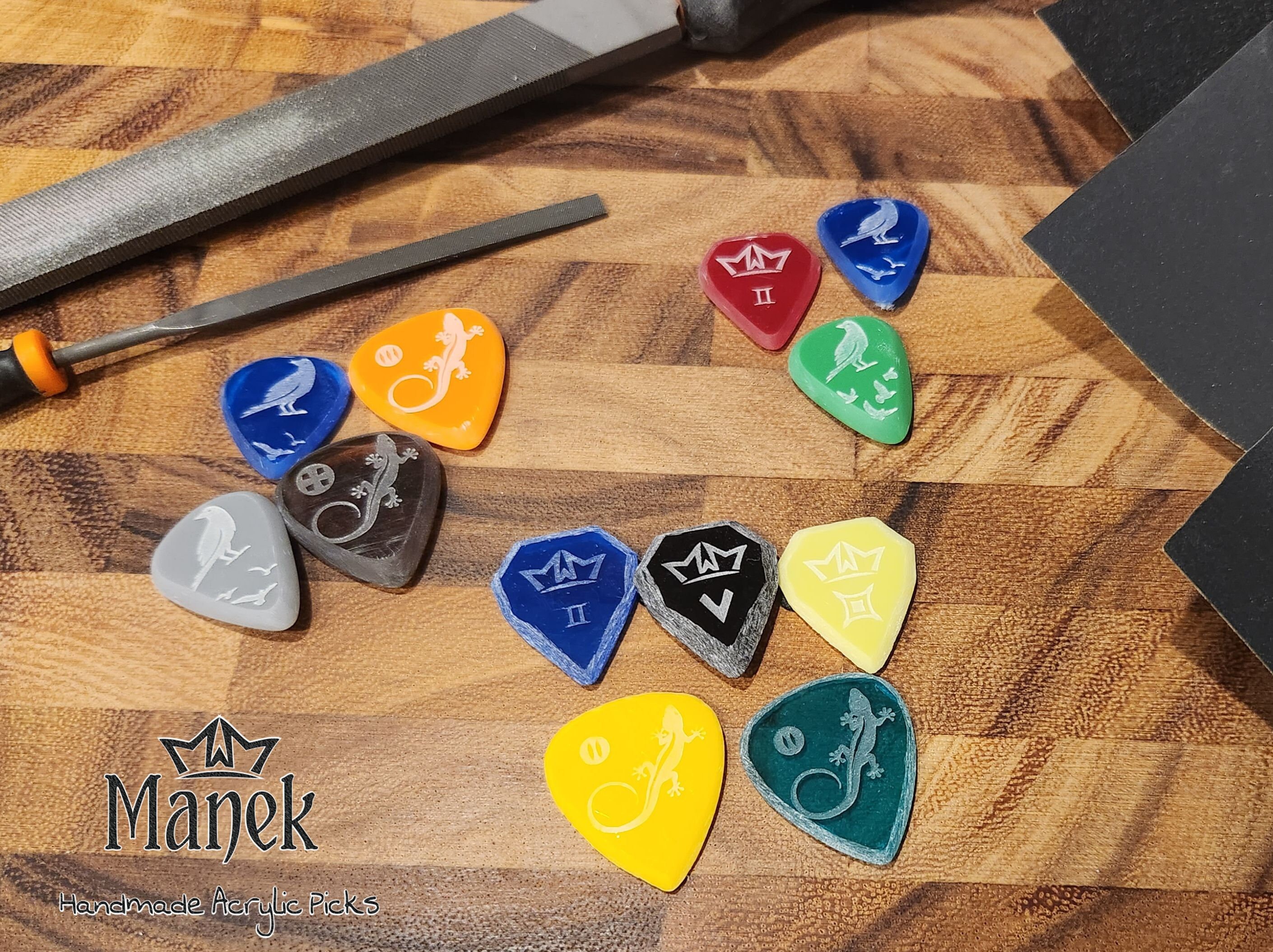 Manek Acrylic Pick - Fly Bird 7 & 8 Mm Super Chubby - Etsy