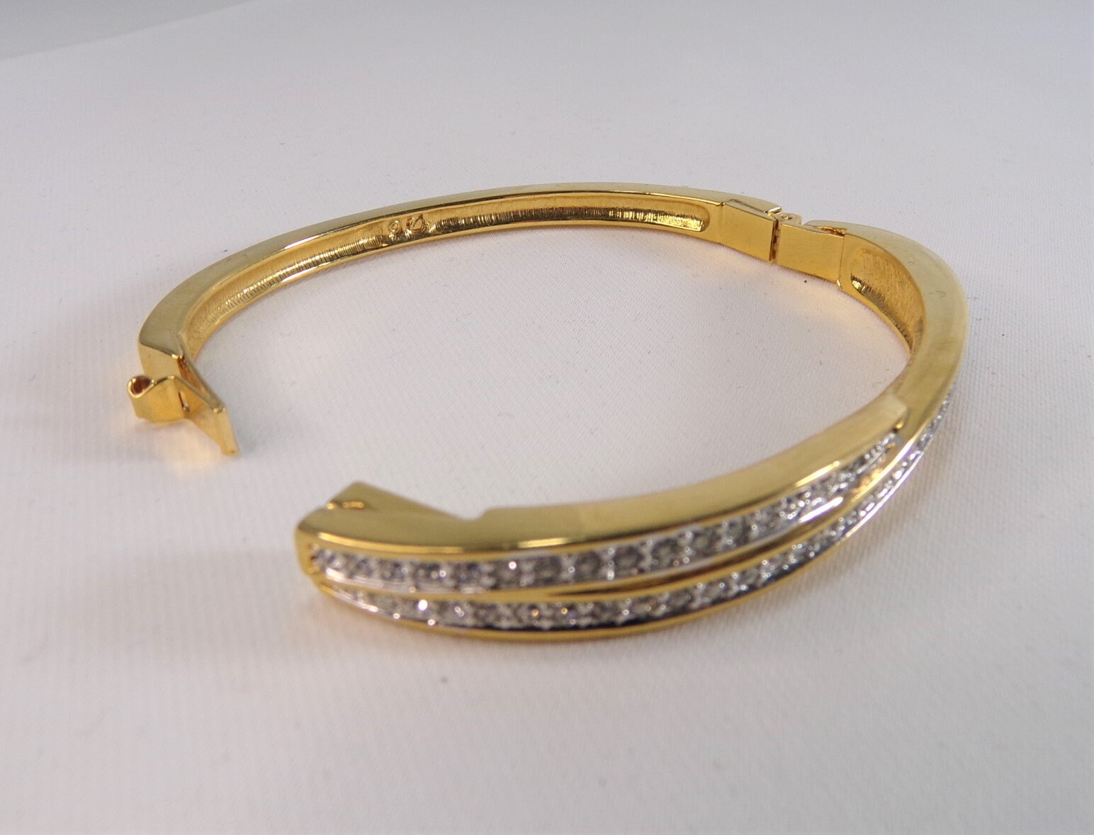 Vintage Swarovski Bangle Bracelet T8 - Etsy