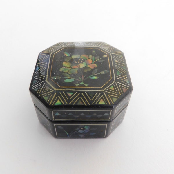 Lacquer Trinket Box - Etsy