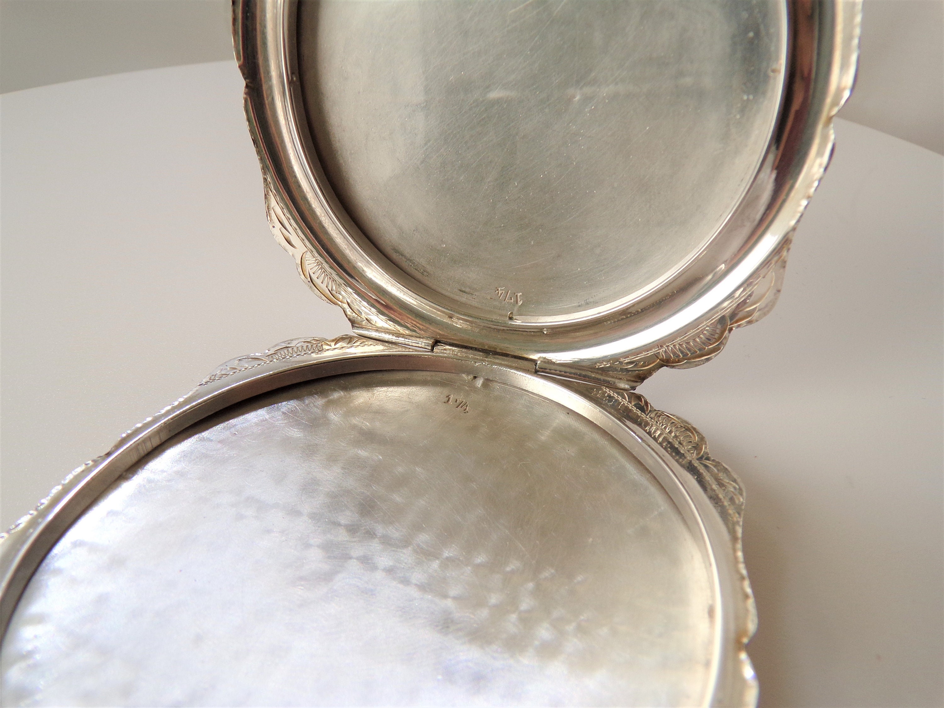 Vintage Compact Sterling Silver Compact Vintage Wedding Gift T7 - Etsy