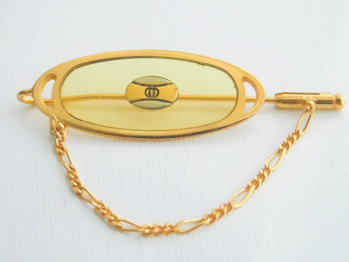 Vintage Gucci Pin, Tie Pin, Brooch T1 - Etsy