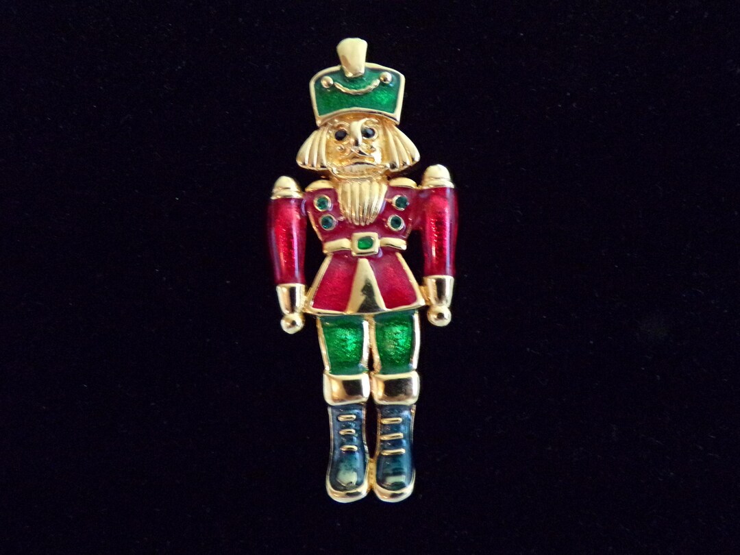 Vintage Nutcracker Brooch Christmas Gift T14 - Etsy