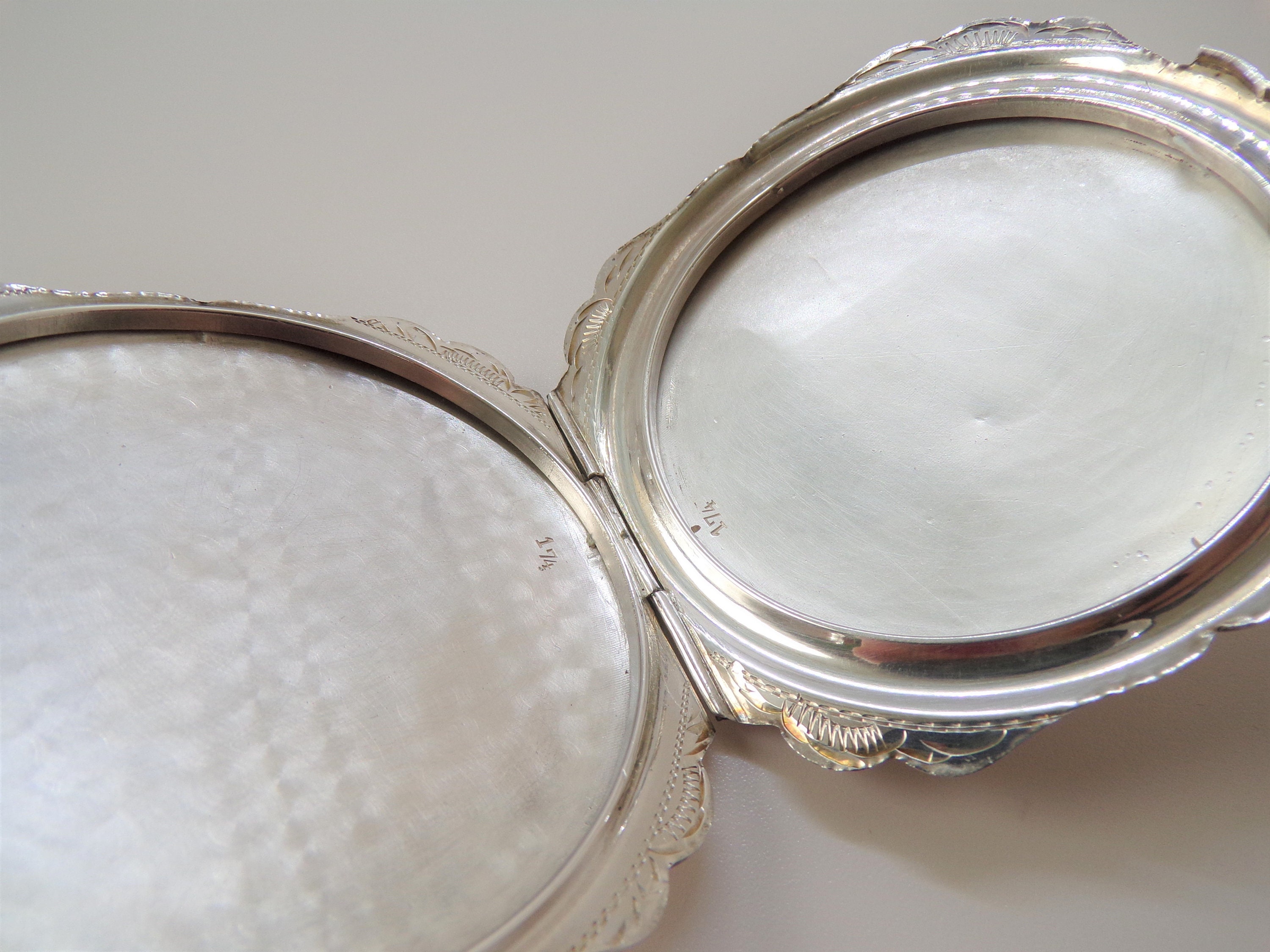 Vintage Compact Sterling Silver Compact Vintage Wedding Gift T7 - Etsy