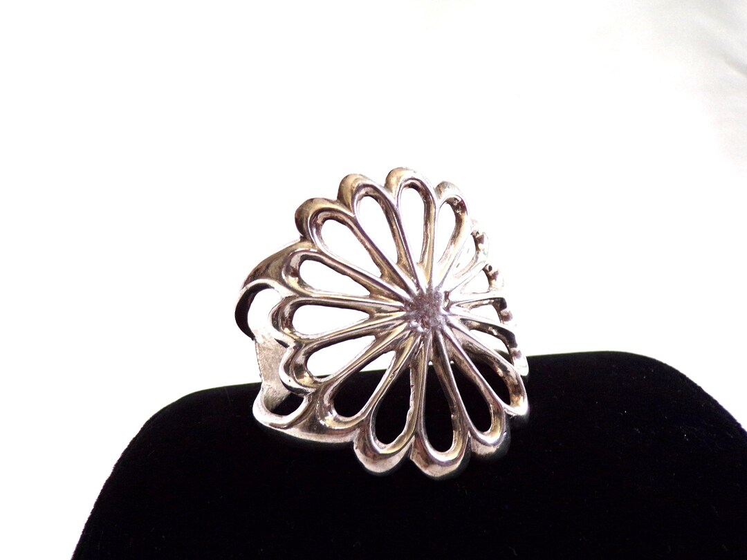 Vintage Wide Open Work Cuff Heavy 67 Grams T14 - Etsy