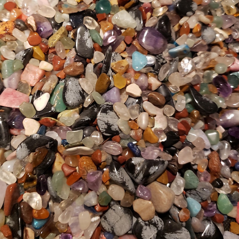 Crystal Chips - Etsy